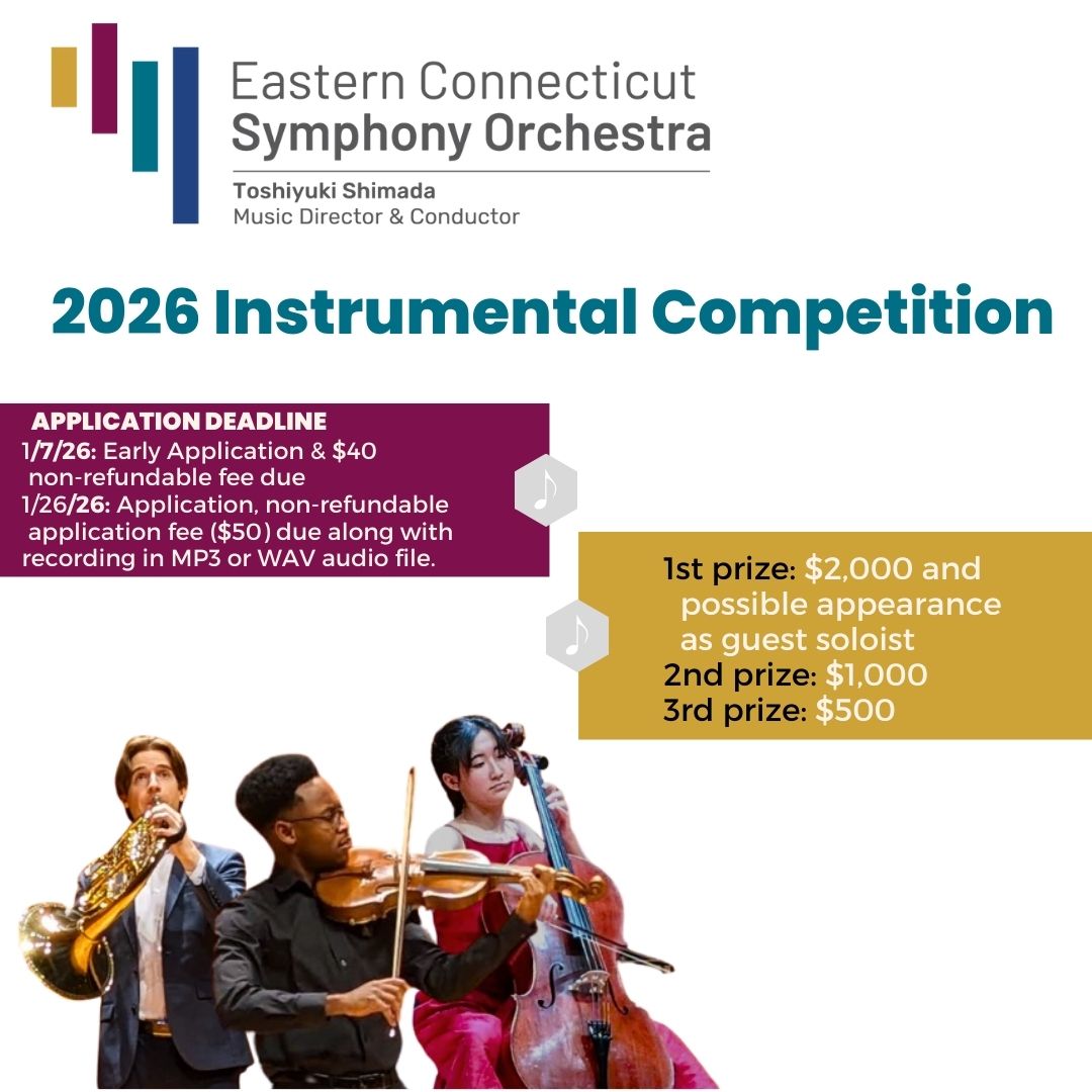 Annual Instrumental Competition - Eastern Connecticut Symphony Orchestra